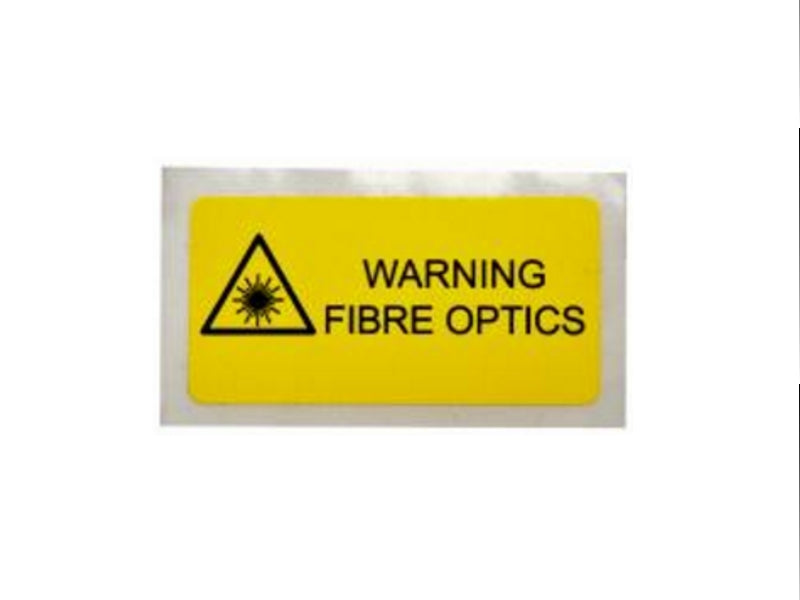 ULTIMA Fibre Optic Laser - Warning Label – PlutoDirect