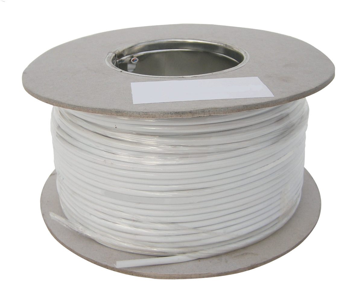 6 Core Alarm Cable 100m WHITE – PlutoDirect