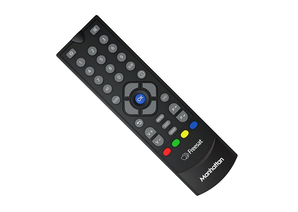 Manhattan SX Freesat Replacement Remote Control – PlutoDirect