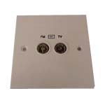 TELEVES 8242 UHF-FM Diplex Outlet Plate – PlutoDirect
